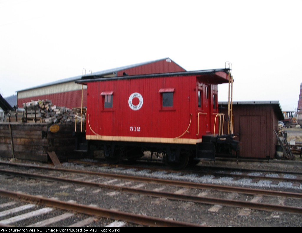 Lehigh & New England caboose